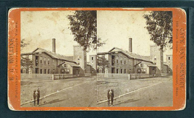 Annisquam Cotton Mill, Before and After the 1882 Fire | Vintage Rockport